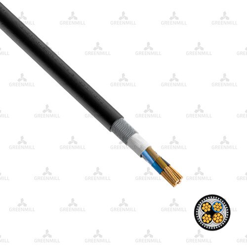 SWA LSOH UV Cable 1.5mm 4 Core (100mtr)