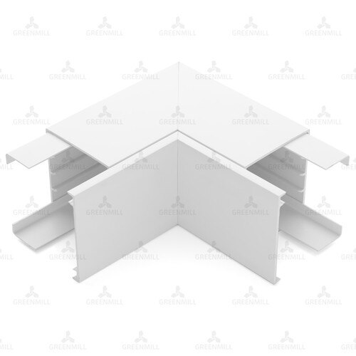 4" Plastic Trunking - for Use in the HVAC Industry – Greenmill AC