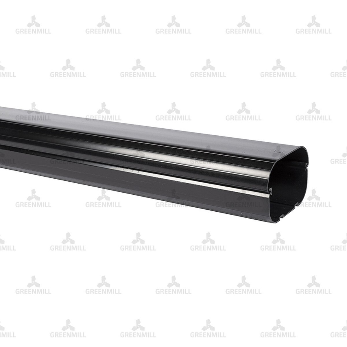 Black Slimduct Trunking 100mm | Greenmill AC