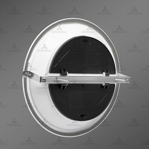 150mm (Neck) Circular Diffuser - White | Greenmill AC